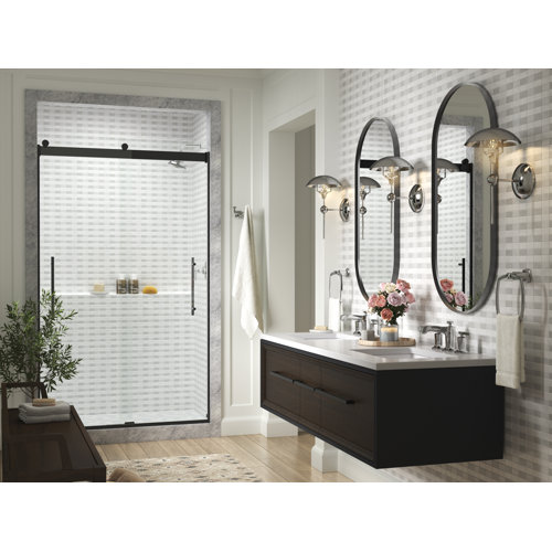 Kohler Levity Plus Frameless Sliding Shower Door 77 9 16 In H X 56 5